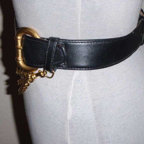 Donna Karan | Accessories | Donna Karen Corset Chain And Buckle Belt Xs ...